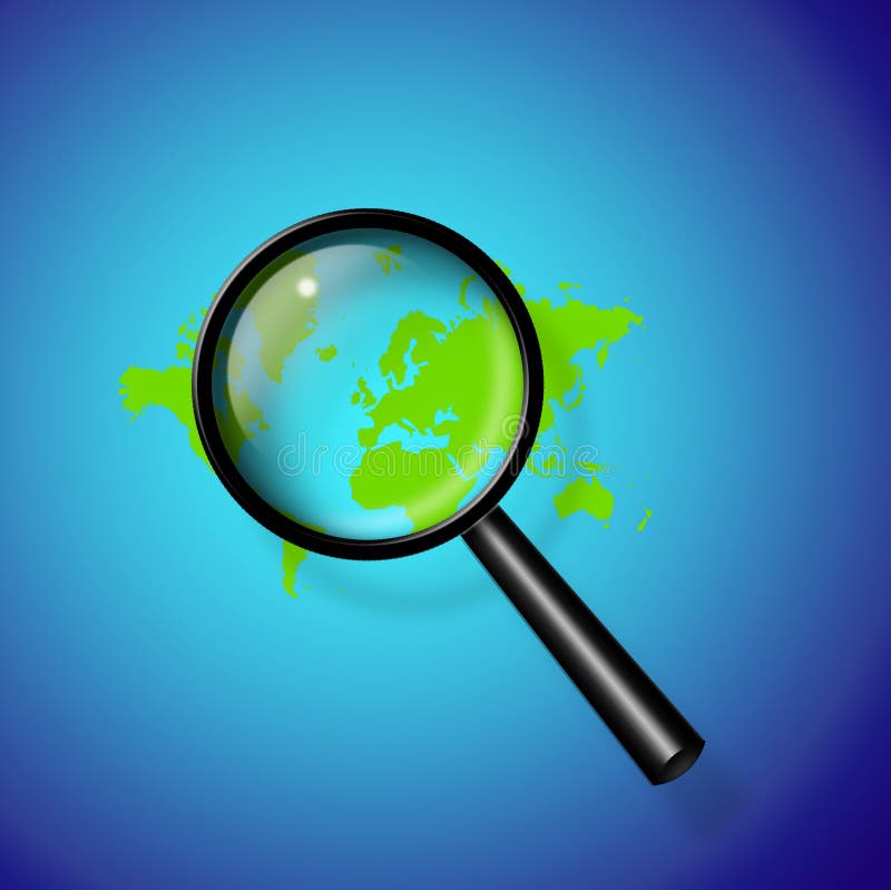 SEO Earth Search Engine Optimization Internet Stock Vector ...