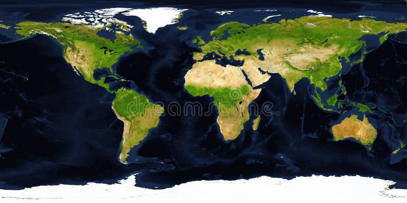 Earth Silhouette Isolated. the Earth, World Map on White Background ...
