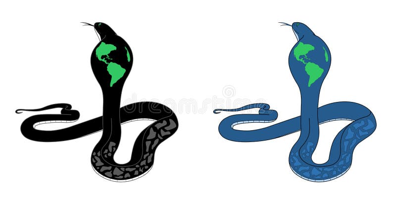 Earth snake stock illustration. Illustration of predator - 28010493
