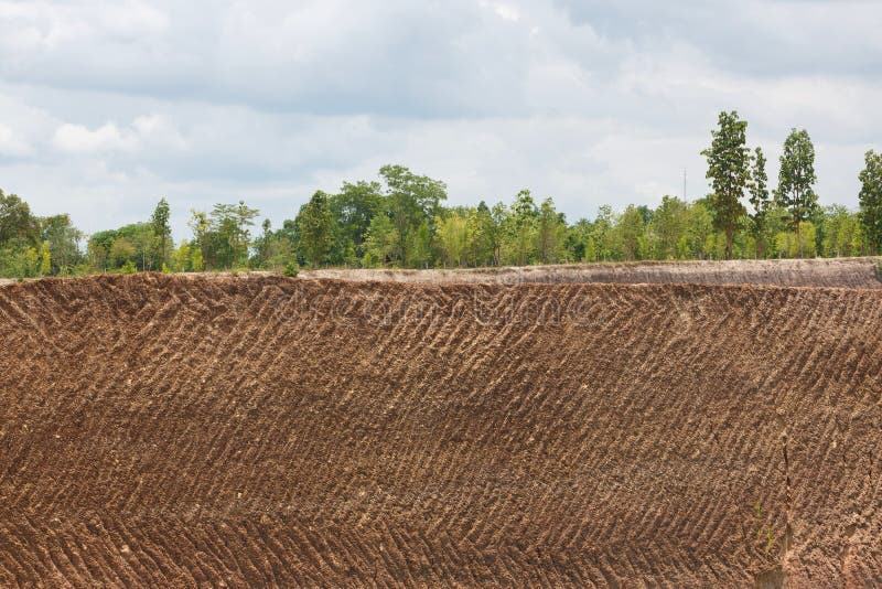 Earth Soil Texture Background from Ore Mine Stock Image - Image of ...