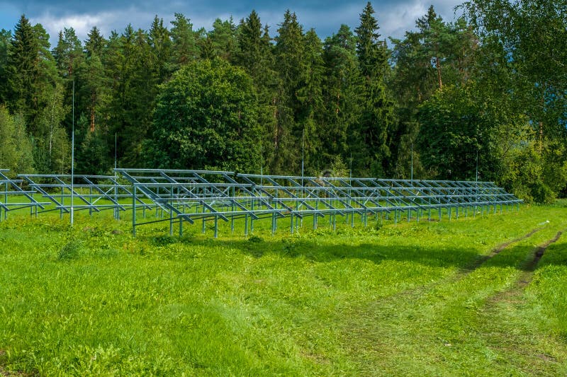 Earth Solar Mounting System. Ground and Pole Mounted Solar Panel ...