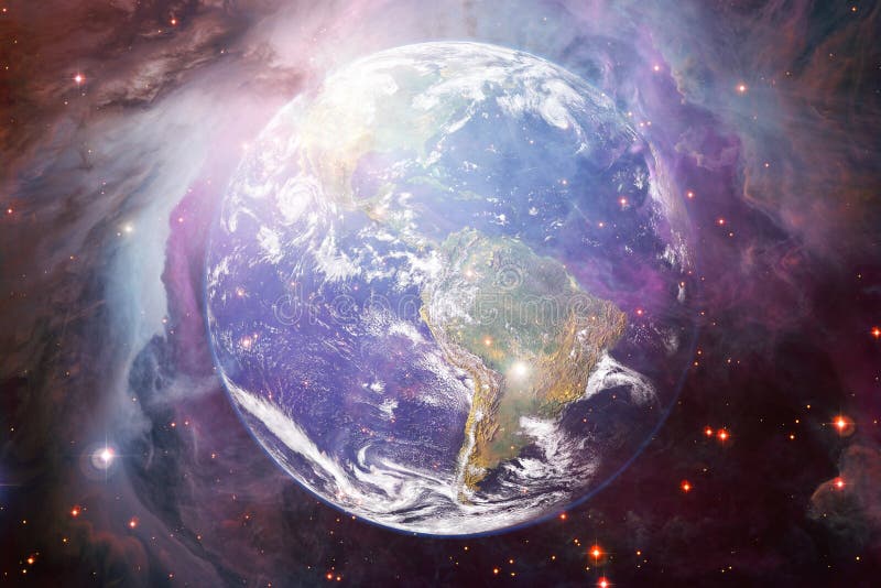 Earth. Solar System. Elements of this Image Furnished by NASA Stock ...