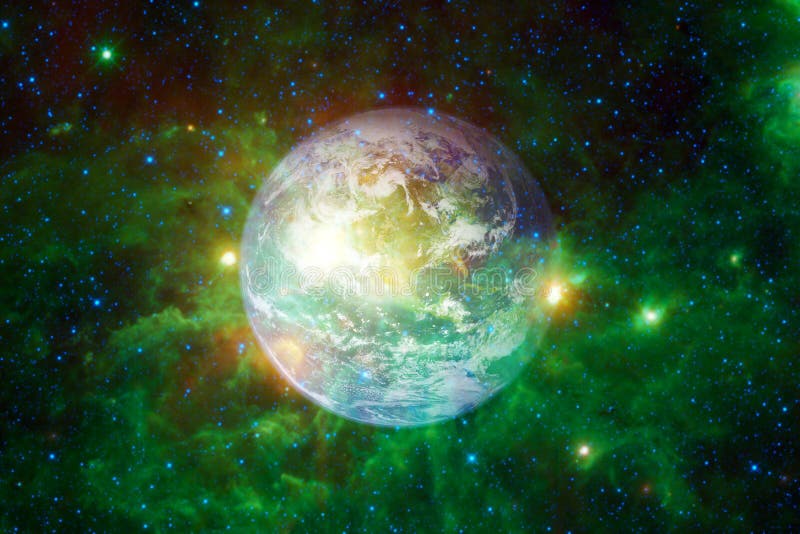 Earth. Solar System. Elements of this Image Furnished by NASA Stock ...