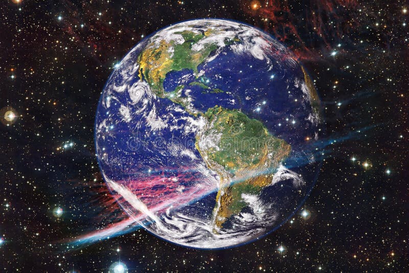 Earth. Solar System. Elements of this Image Furnished by NASA Stock ...