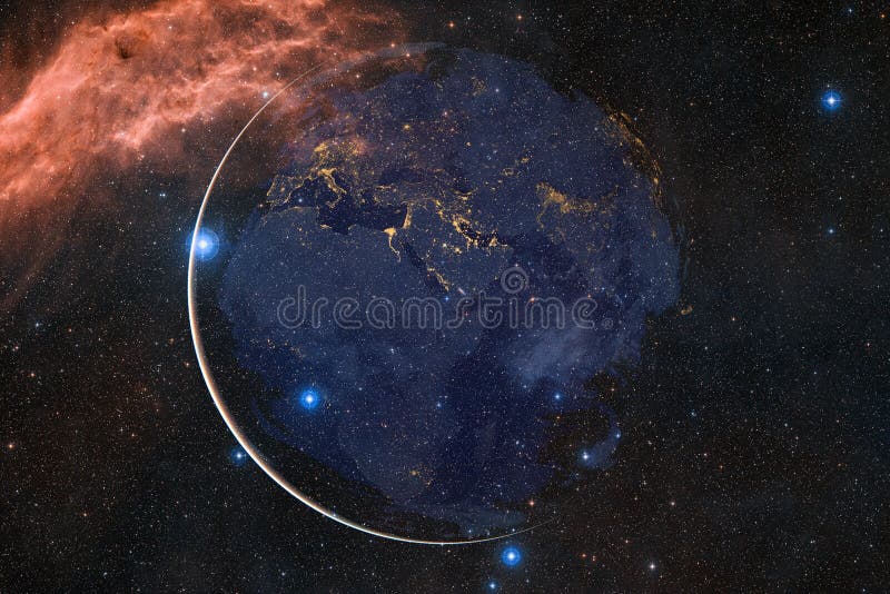 Earth. Solar System. Elements of this Image Furnished by NASA Stock ...