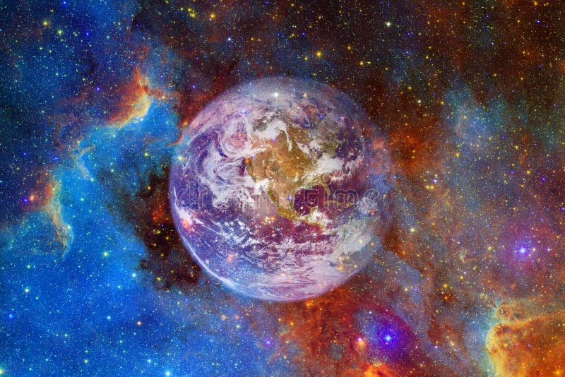 Earth. Solar System. Elements of this Image Furnished by NASA Editorial ...