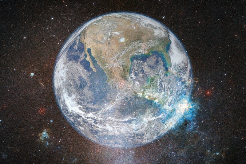 Earth. Solar System. Elements of this Image Furnished by NASA Stock ...