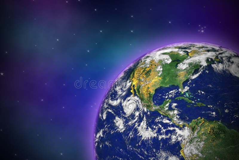 See-through 3d Globe Model Showing Europe Stock Illustration ...