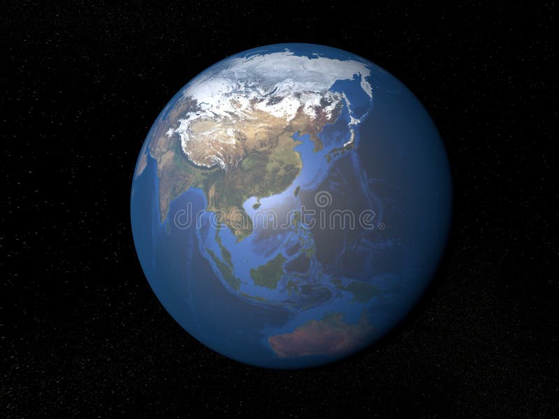 Nasa From Earth With No Clouds