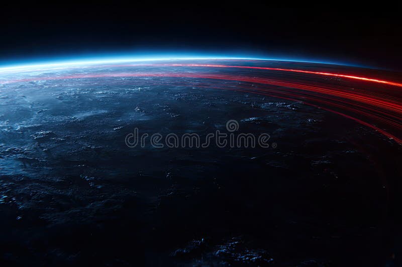 AI-Generated Earthscape stock illustration. Illustration of ...