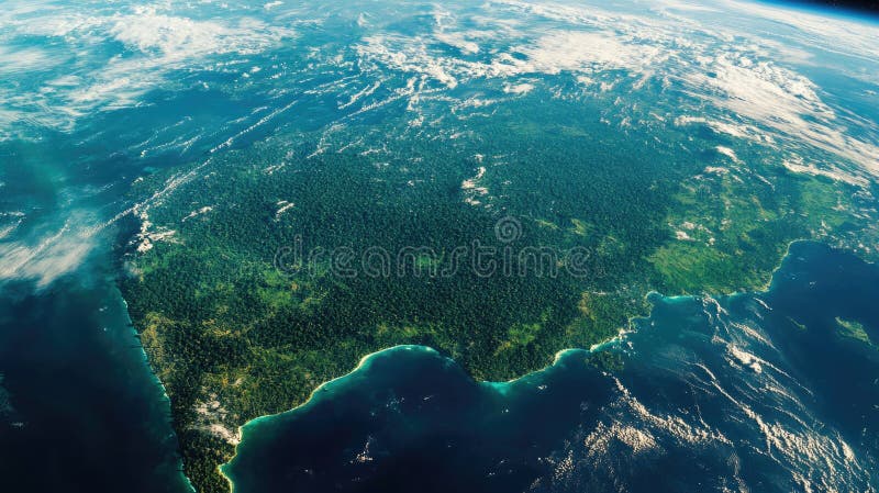 Earth from space stock photo. Image of generated, change - 362879444