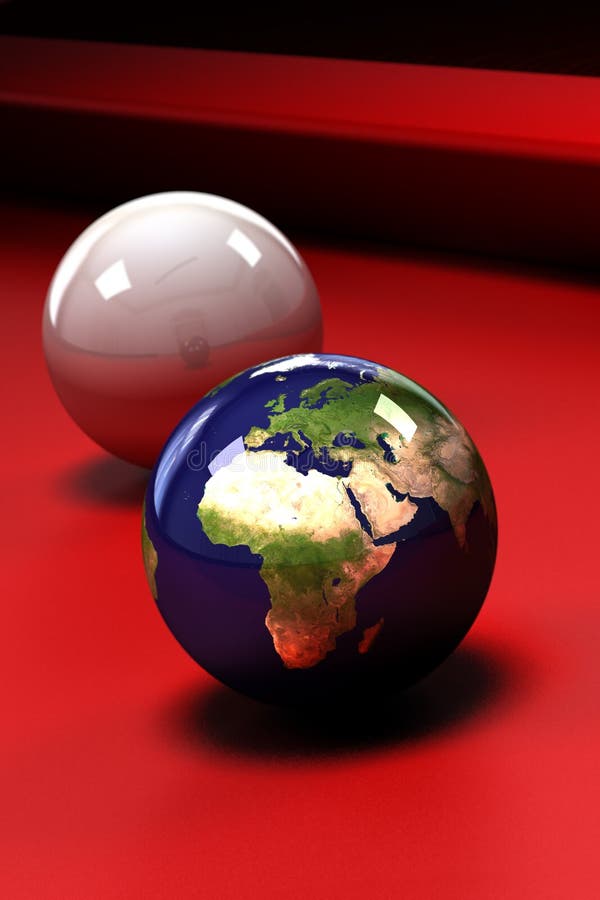 Earth at stake stock illustration. Illustration of europe - 5649993