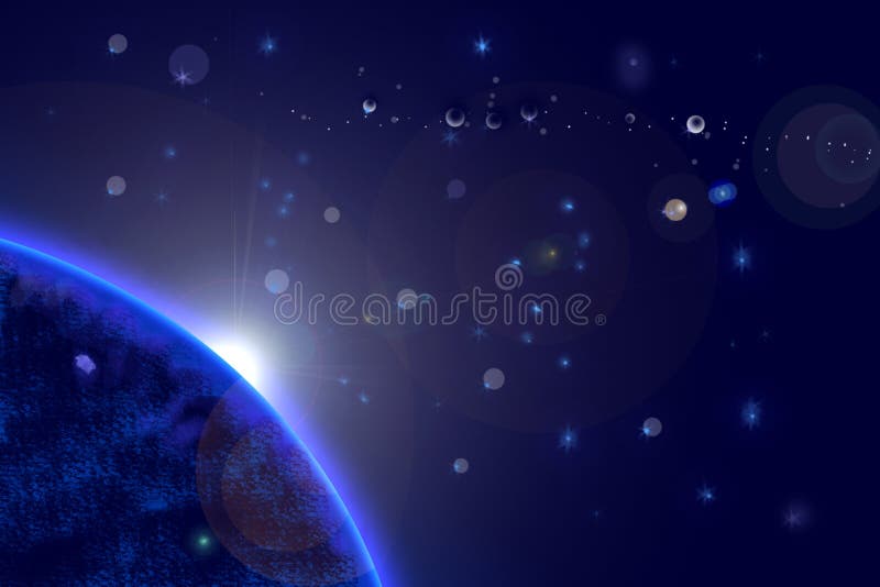 Lens Flare Ocean Stock Illustrations – 435 Lens Flare Ocean Stock ...