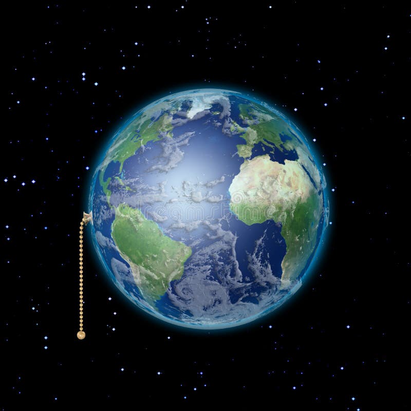 Earth Switch stock illustration. Illustration of fragile - 20706729