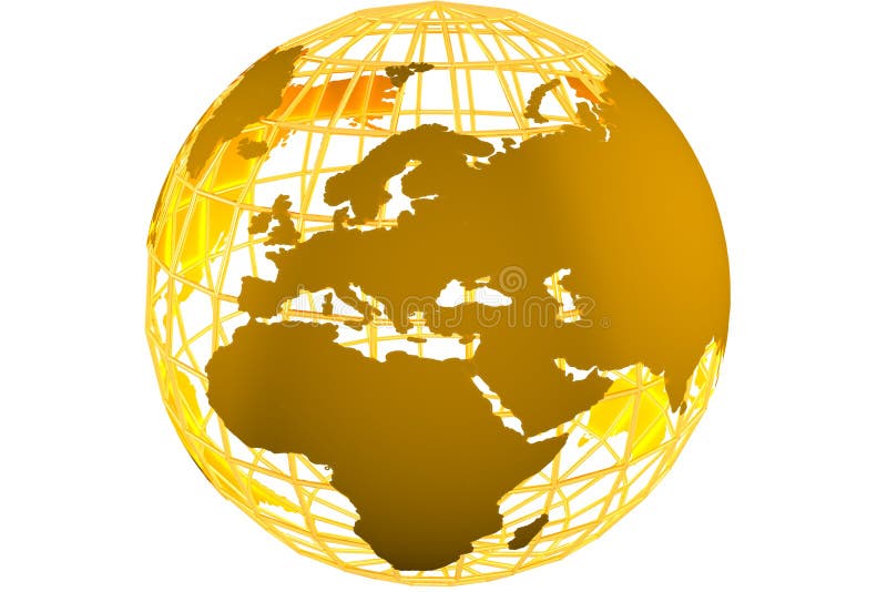 Earth symbol stock illustration. Illustration of model - 10732583