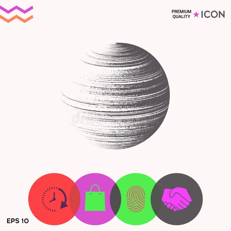 Earth symbol logo stock vector. Illustration of abstract - 129361893