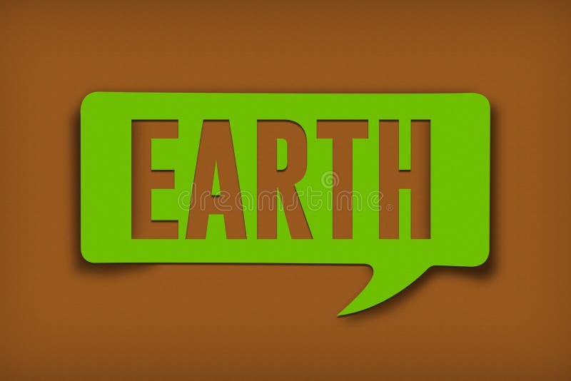 Earth Day Text on Realistic Scroll Green Ribbon Stock Vector ...