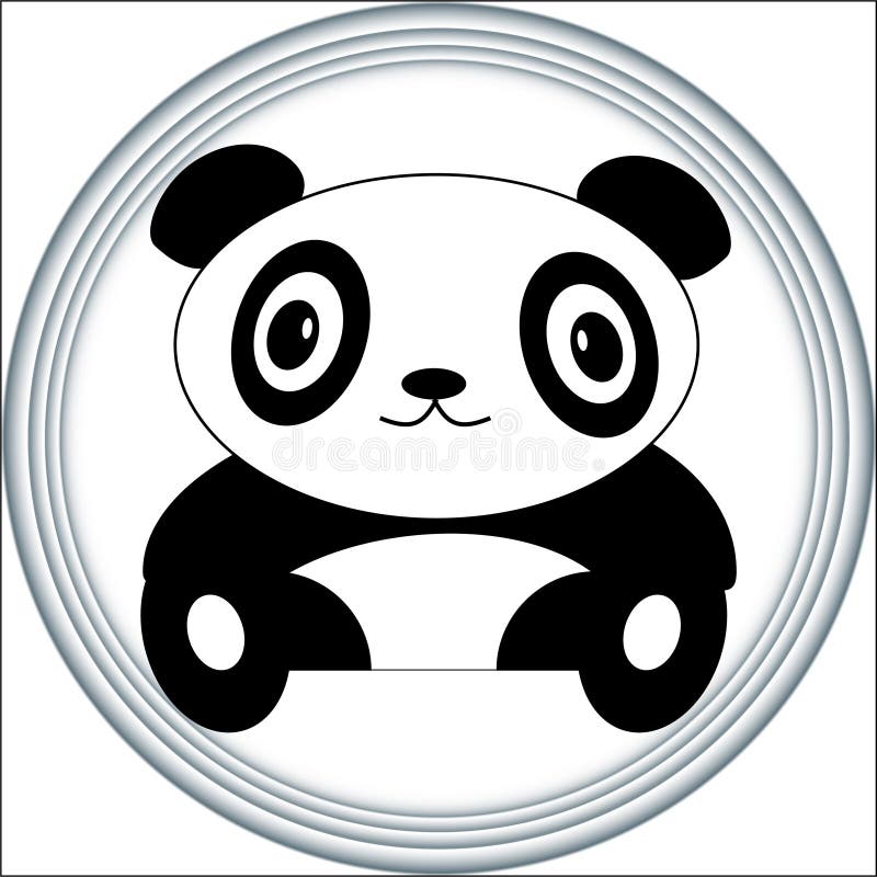 Pandar Bear Clip art stock vector. Illustration of mammal - 87854337