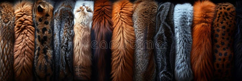 Earth-toned Animal Fur Patterns in Abstract Background, Great for ...