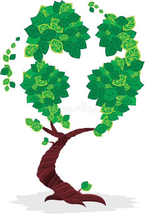 Earth tree stock vector. Illustration of symbol, sign - 11079536