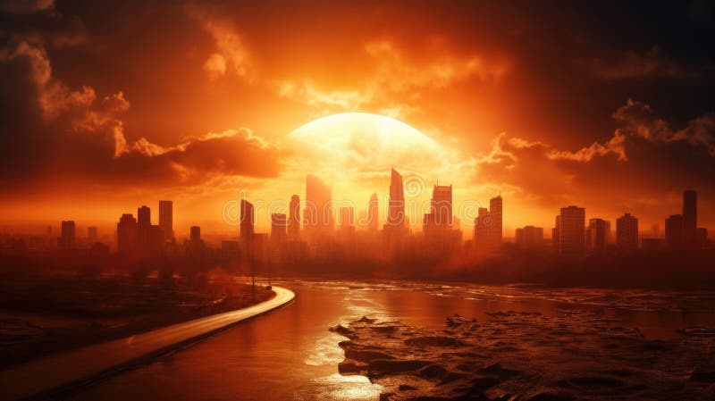 Earth Under Heat Stress a Stark Visual of Global Warming S Impact ...