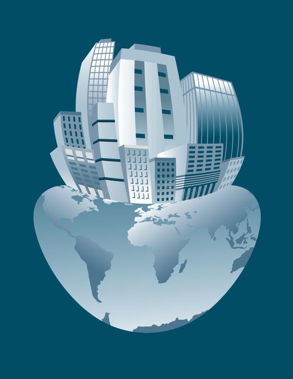 Earth Under Stress stock vector. Illustration of world - 9170518