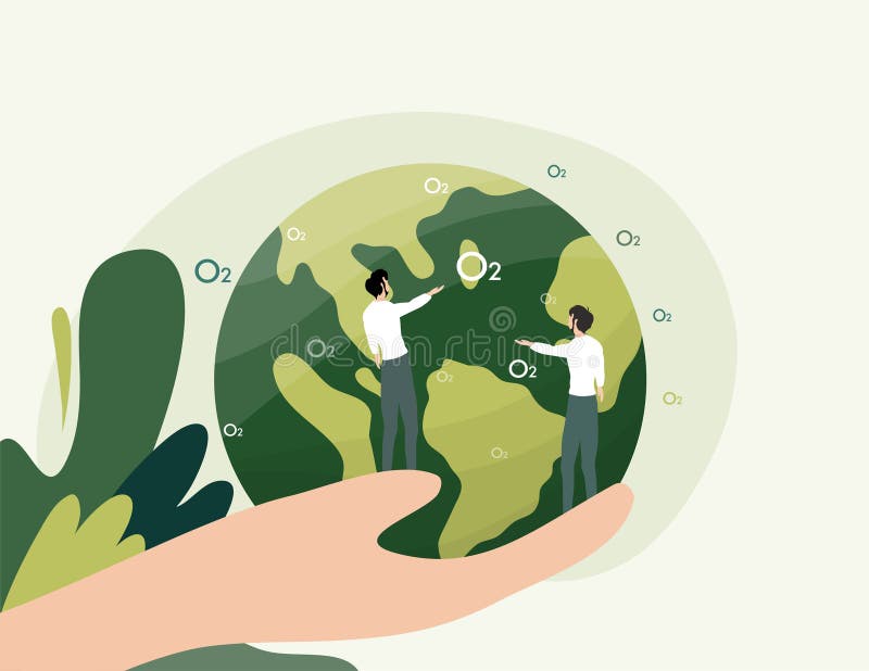 Earth Vector Design for Environment Ozone and Earth Day Event Stock ...