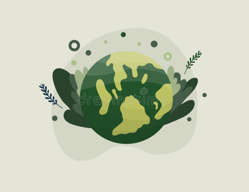 Earth Vector Design for Environment Ozone and Earth Day Event Stock ...