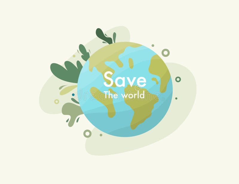 Earth Vector Design for Environment Ozone and Earth Day Event Stock ...