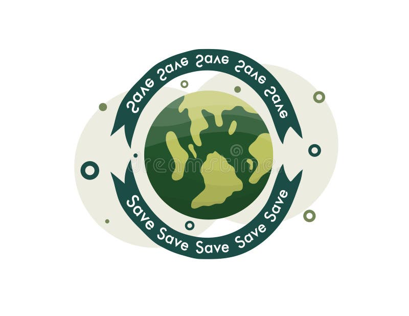 Earth Vector Design for Environment Ozone and Earth Day Event Stock ...