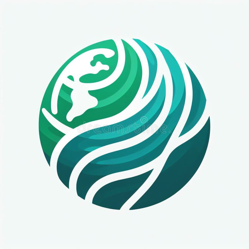 Earth Vector Logo Illustration Stock Illustration - Illustration of ...