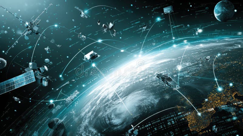 Earth Viewed from Space with Digital Satellites and Data Networks in a ...