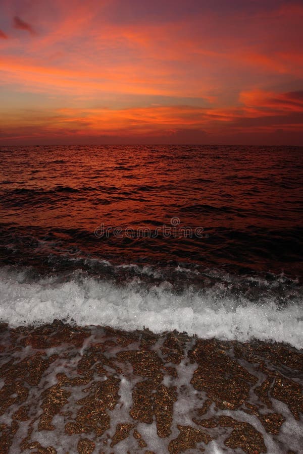 Earth, wind and fire. stock photo. Image of rise, sunrise - 1751528