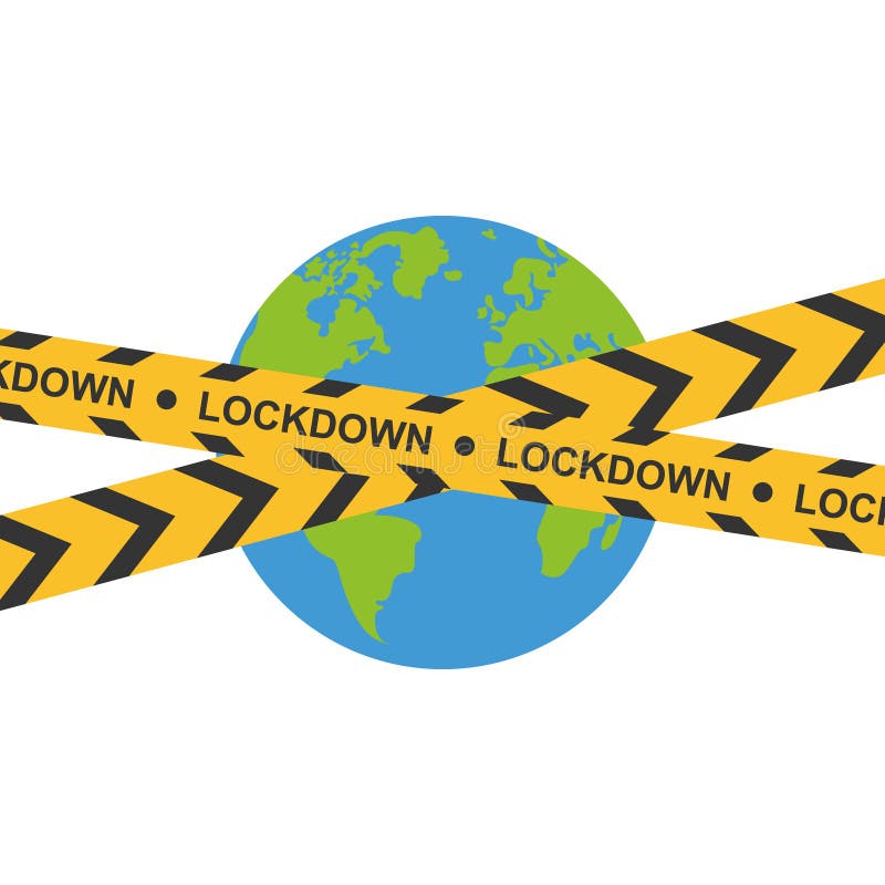 Caution World Under Destruction Warning Sign, Climate Change and ...