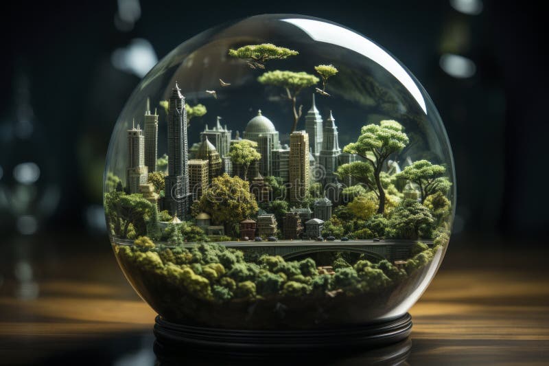 Earthday and World Climate Change, a Hand Holding Soil and Small Tree ...