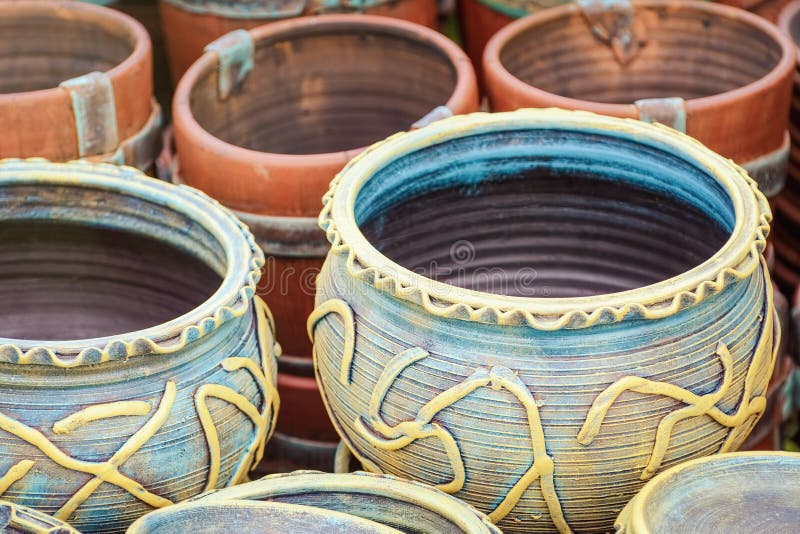 Earthenware Crockery stock image. Image of pottery, market - 54599015 Earthenware Crockery stock image. Image of pottery, market - 54599015