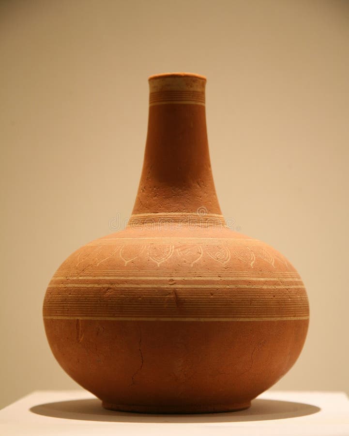 Earthenware Vessel , Asian Pottery Container Editorial Photography ...