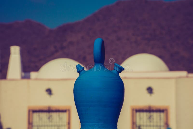 Earthenware Vessel (botijo) Stock Photo - Image of souvenir, almeria ...