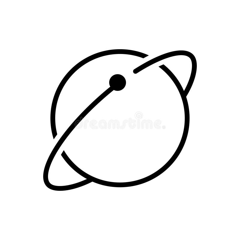 Black Solid Icon for Earthlink, Earth and Axis Stock Vector ...