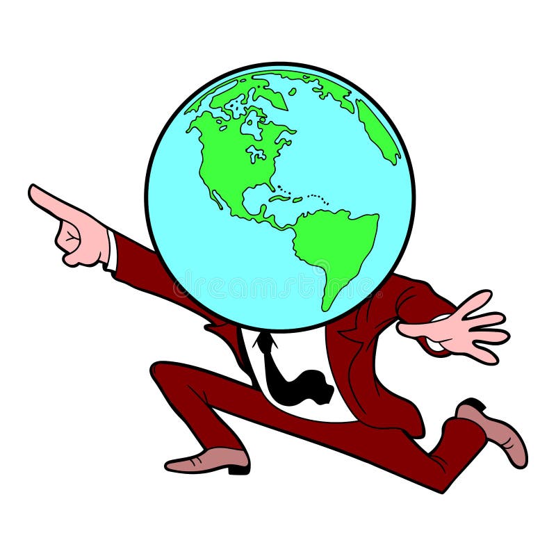 Cartoon Earthman Stock Illustrations – 46 Cartoon Earthman Stock ...