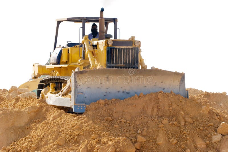 Earthmover stock photo. Image of rural, transport, hardcore - 1109198