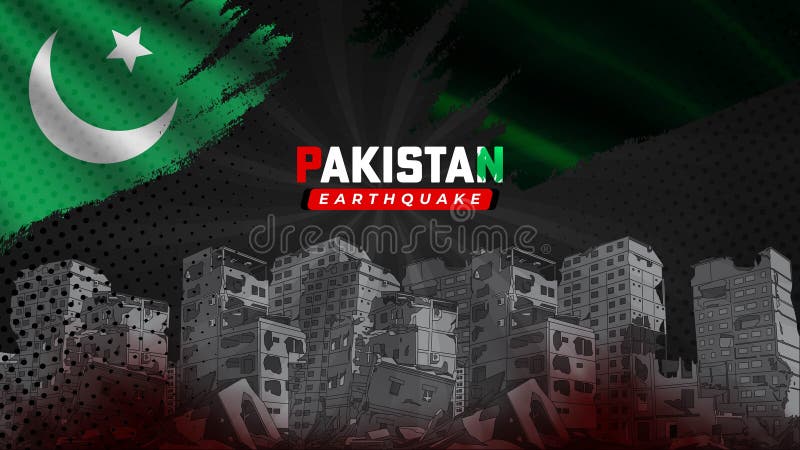 Earthquake in Pakistan - Building Collapse Background - Earthquake ...