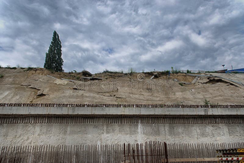 Concrete columns stock photo. Image of column, concrete - 15581688