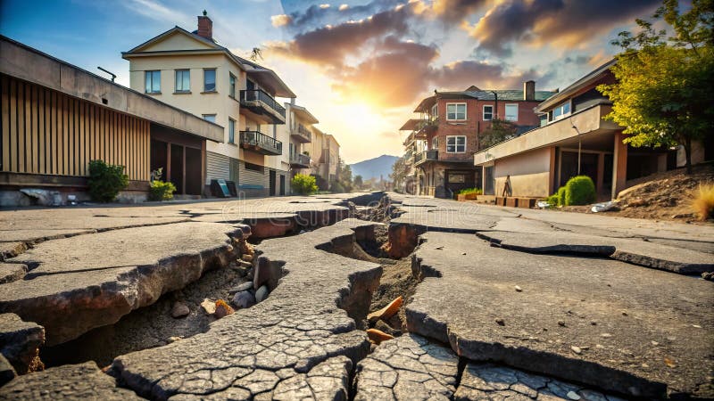 Earthquake Damage a Visual Guide To Ground Fractures Structural ...