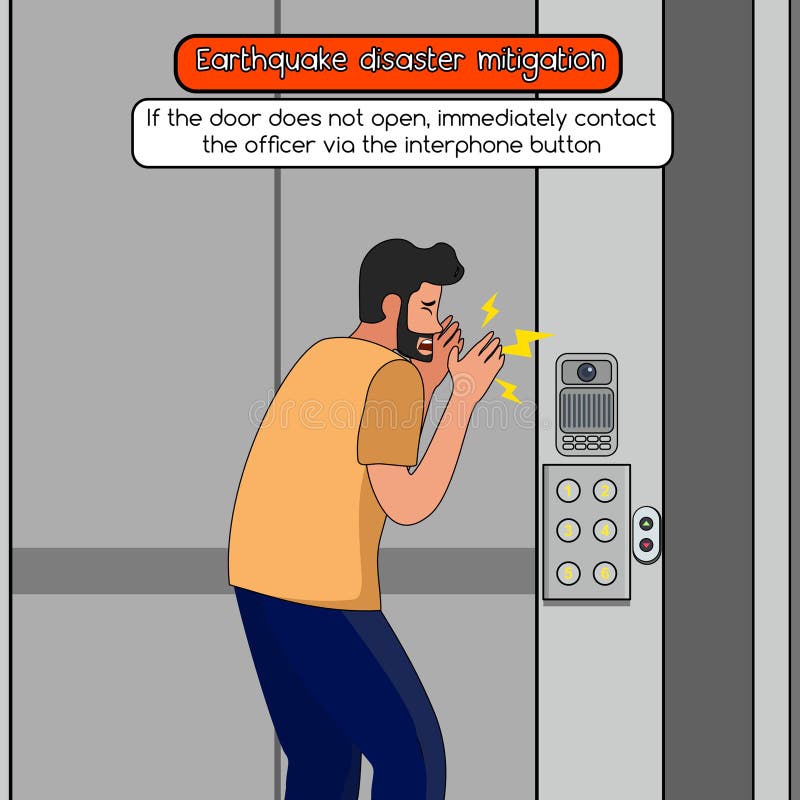 Earthquake Disaster Mitigation_8 Stock Vector - Illustration of ...