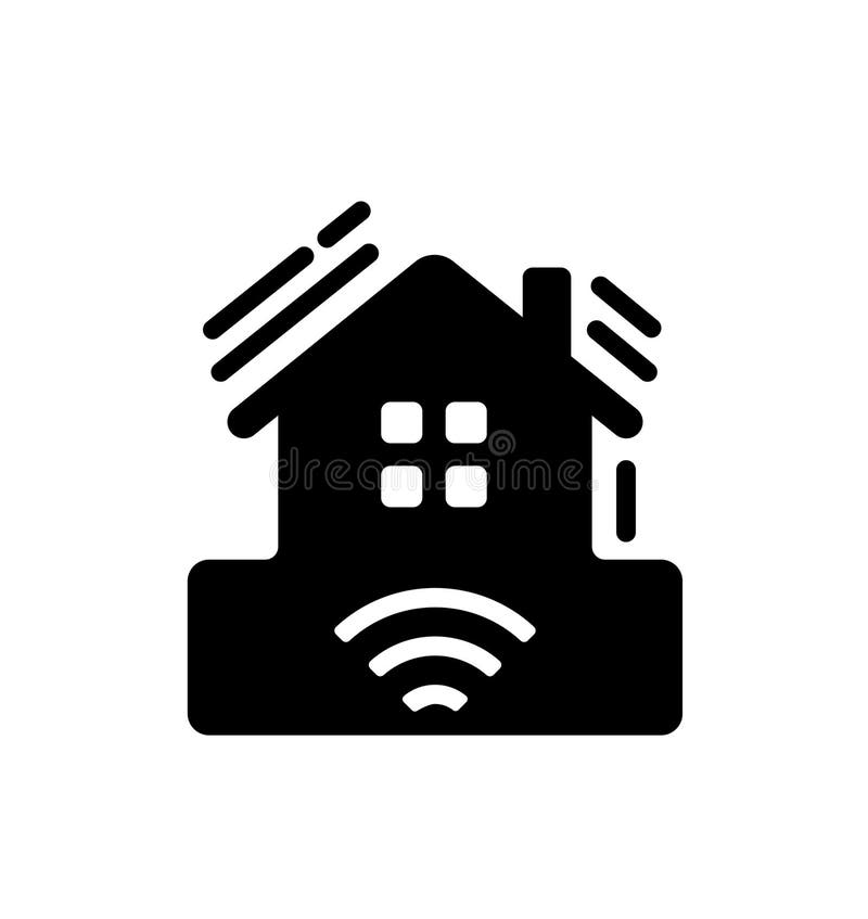 Earthquake-resistant House Vector Icon Illustration Stock Vector ...