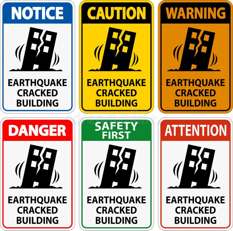 Warning Building Sign Stock Illustrations – 22,311 Warning Building ...