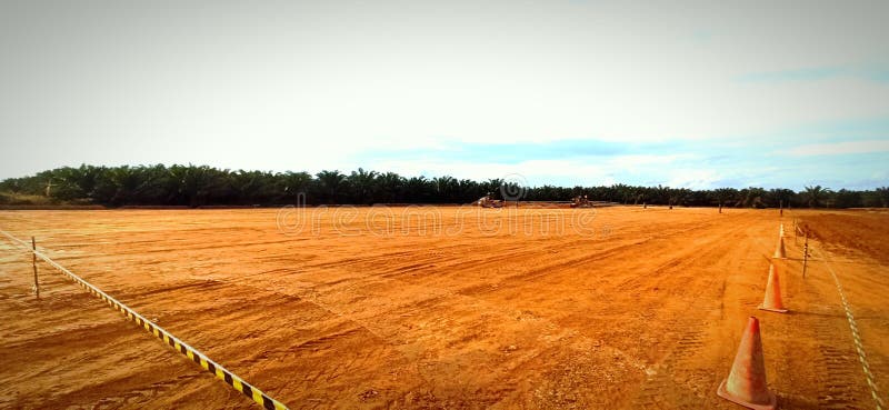 Earthwork soil fill stock photo. Image of earthwork - 262971356