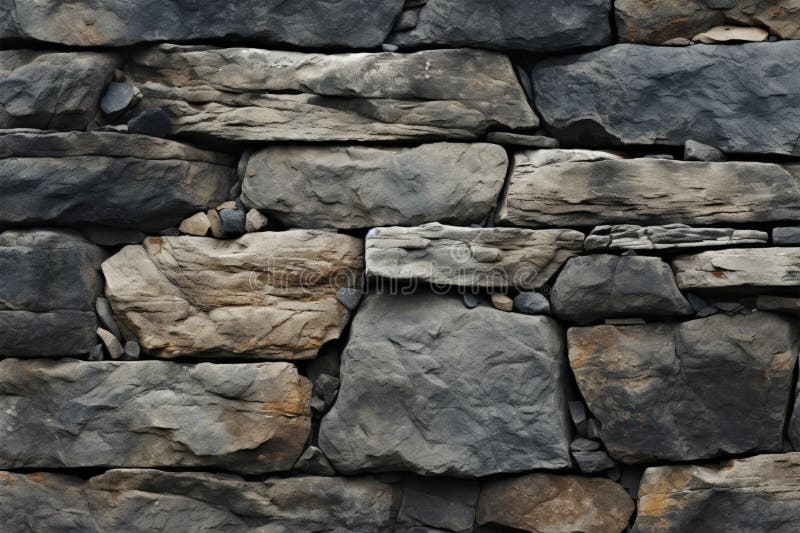 Earthy Elegance Seamless Rock Texture Background Forms a Captivating ...