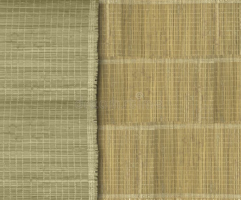 Earthy Green and Yellow Bamboo Strips Stock Photo - Image of backdrop ...